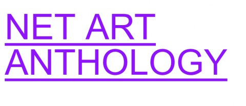 Net Art Anthology | net-art